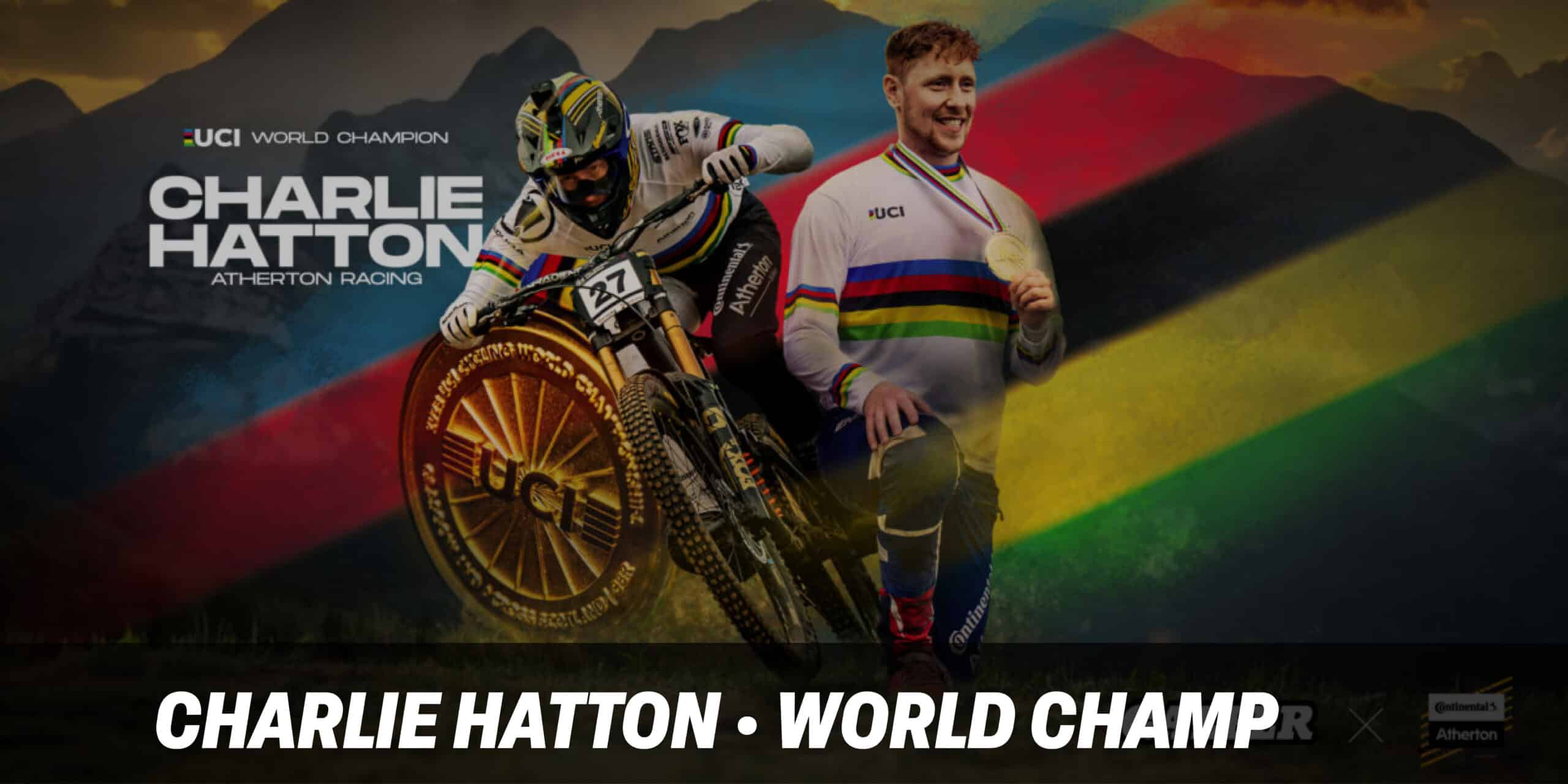 CHARLIE HATTON - CHAMPION DU MONDE DE DH
